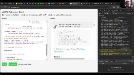 Scicloj on EdTech Platforms: Enabling Clojure-based Data Science in the Browser